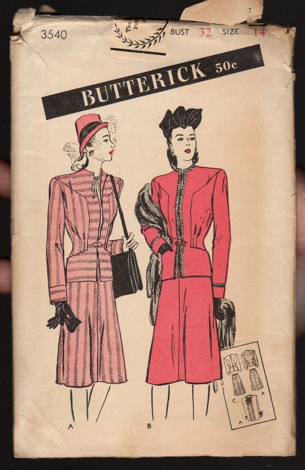Butterick 3540 B | Vintage Sewing Patterns | Fandom