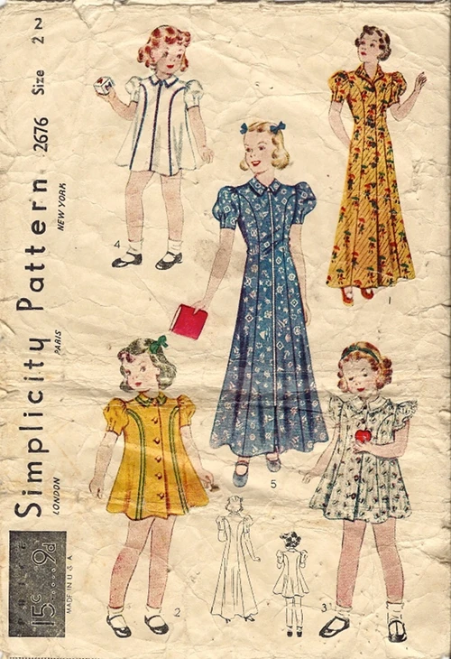 Simplicity 2676 | Vintage Sewing Patterns | Fandom