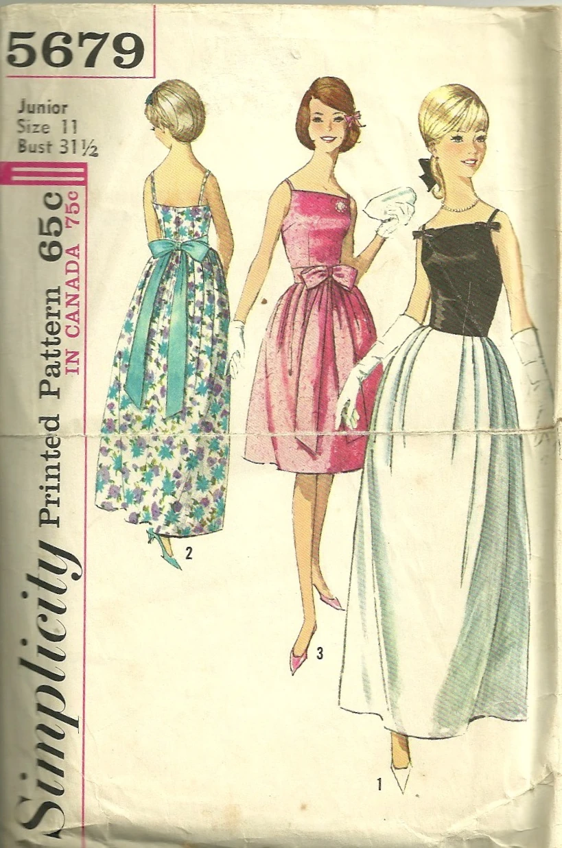Simplicity 5679 | Vintage Sewing Patterns | Fandom