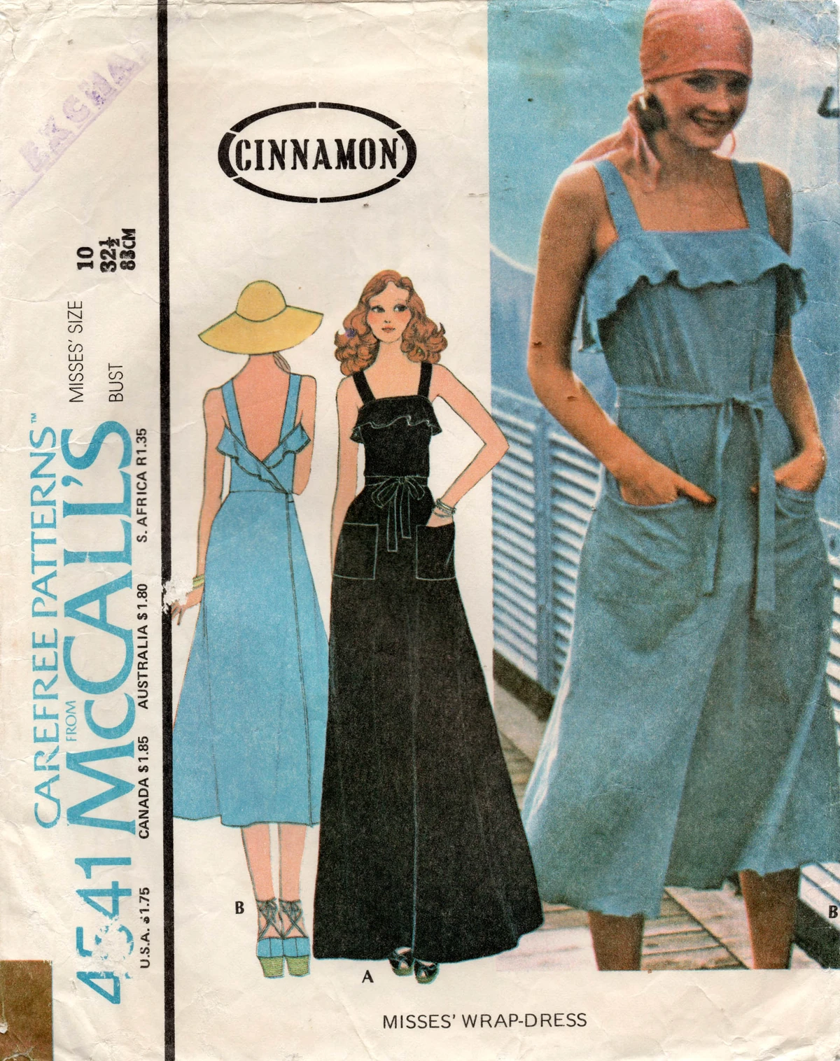 McCall's 4541 B | Vintage Sewing Patterns | Fandom