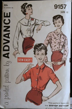 Advance 9157 | Vintage Sewing Patterns | Fandom