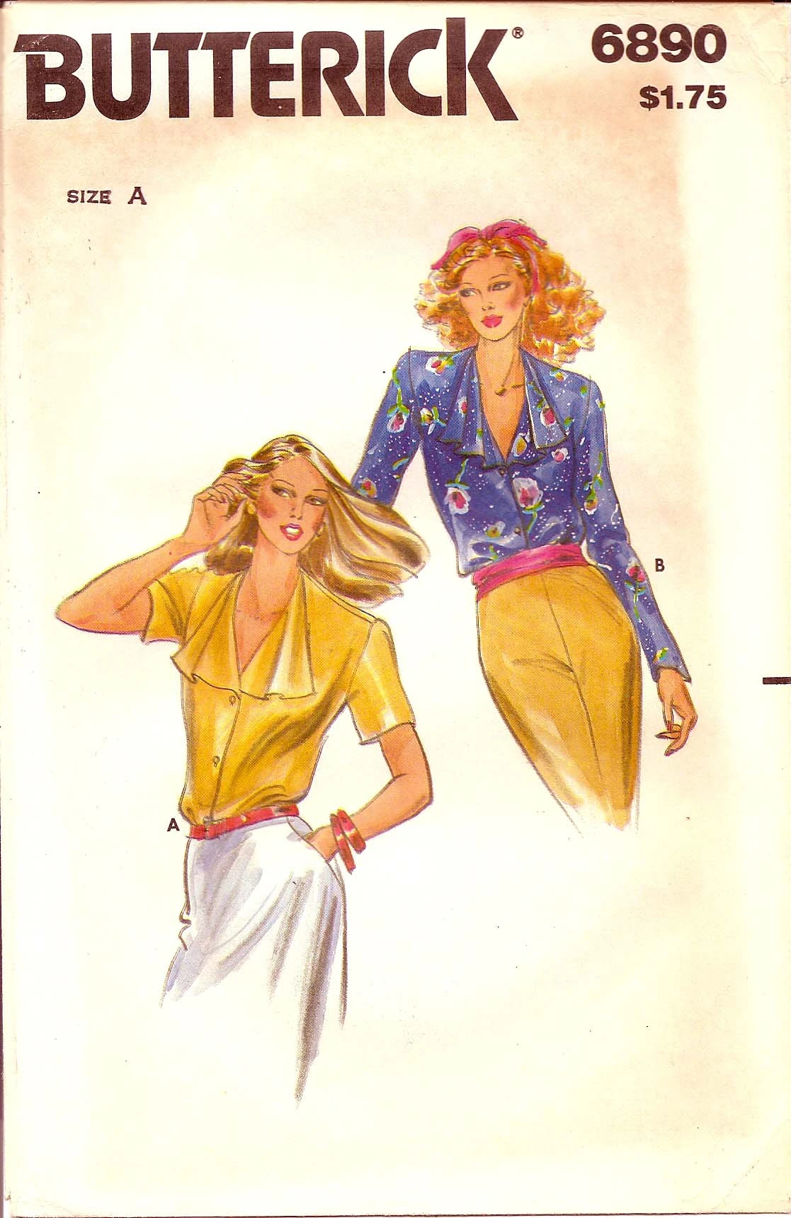 Butterick 6890 | Vintage Sewing Patterns | Fandom