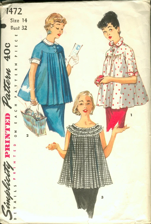 Simplicity 1472 | Vintage Sewing Patterns | Fandom
