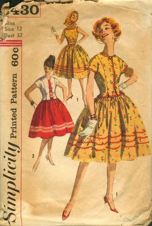 Simplicity 3430 | Vintage Sewing Patterns | Fandom