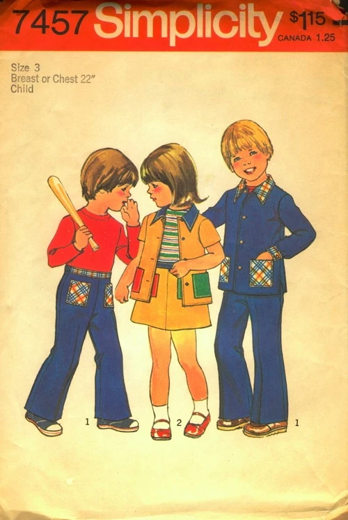 Simplicity 7457 A | Vintage Sewing Patterns | Fandom