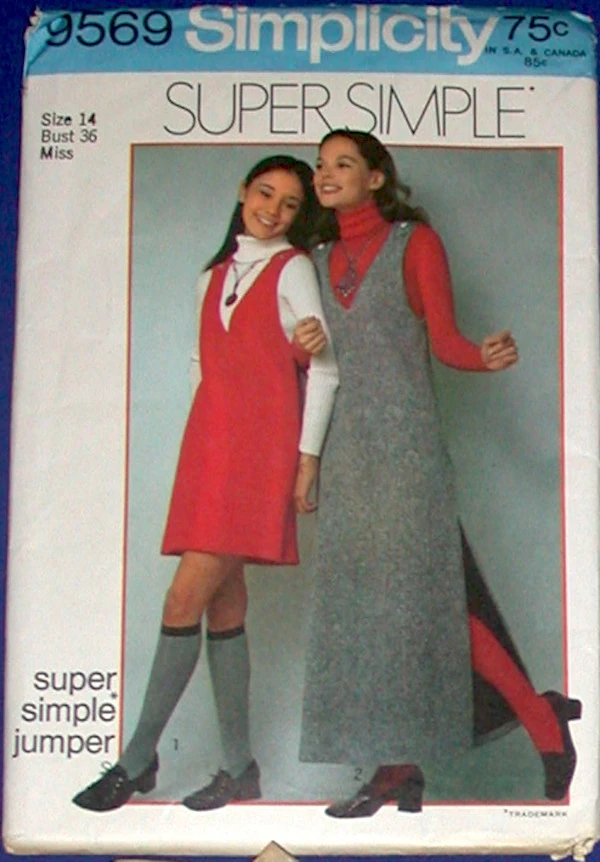 Simplicity 9569 A | Vintage Sewing Patterns | Fandom