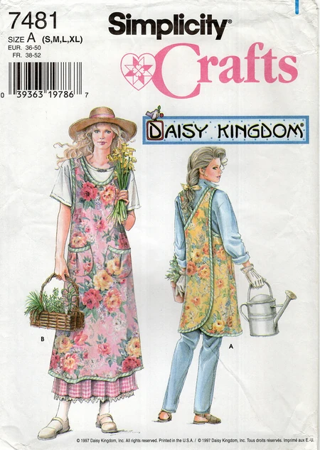 Simplicity 7481 D | Vintage Sewing Patterns | Fandom