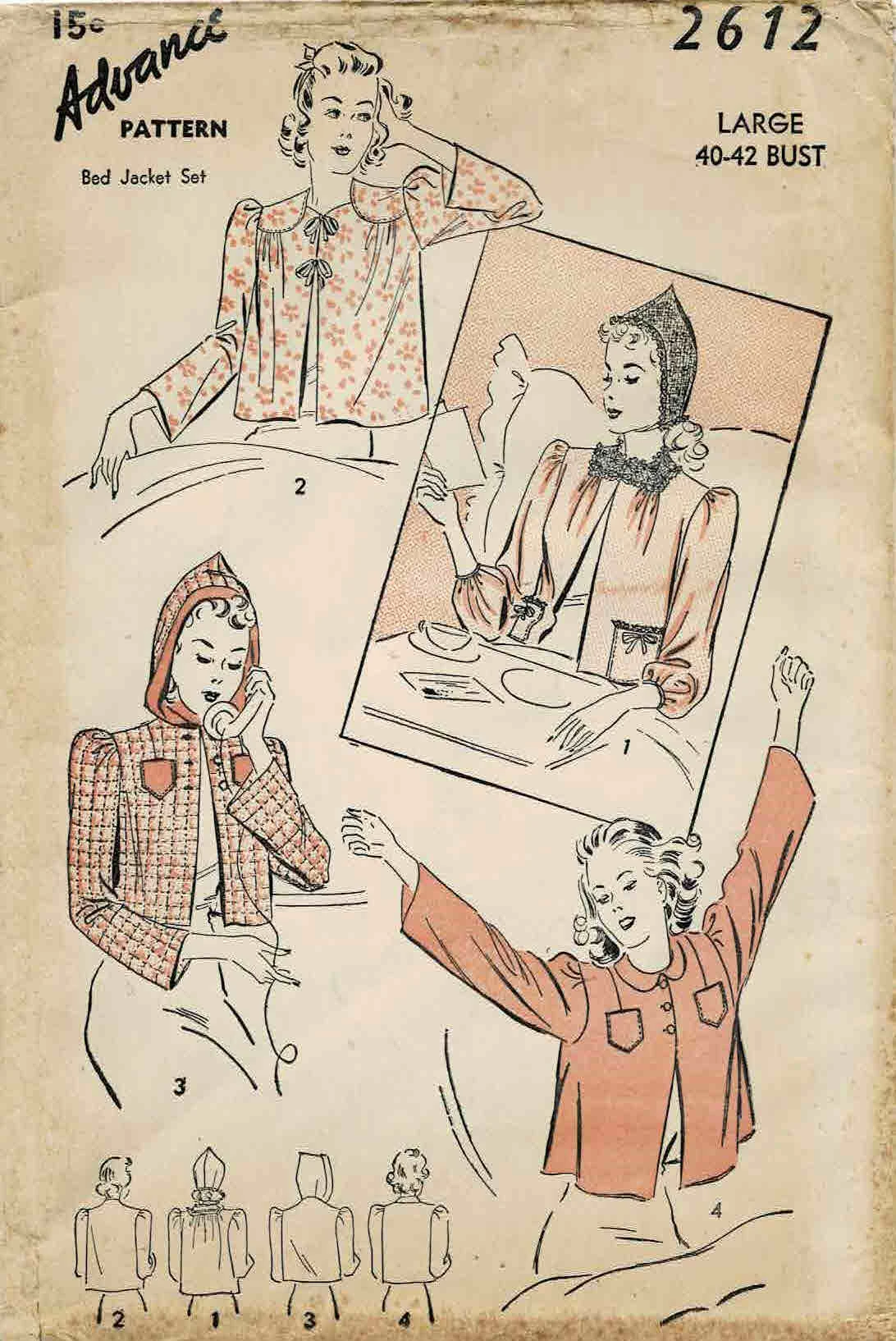 Advance 2612 | Vintage Sewing Patterns | Fandom