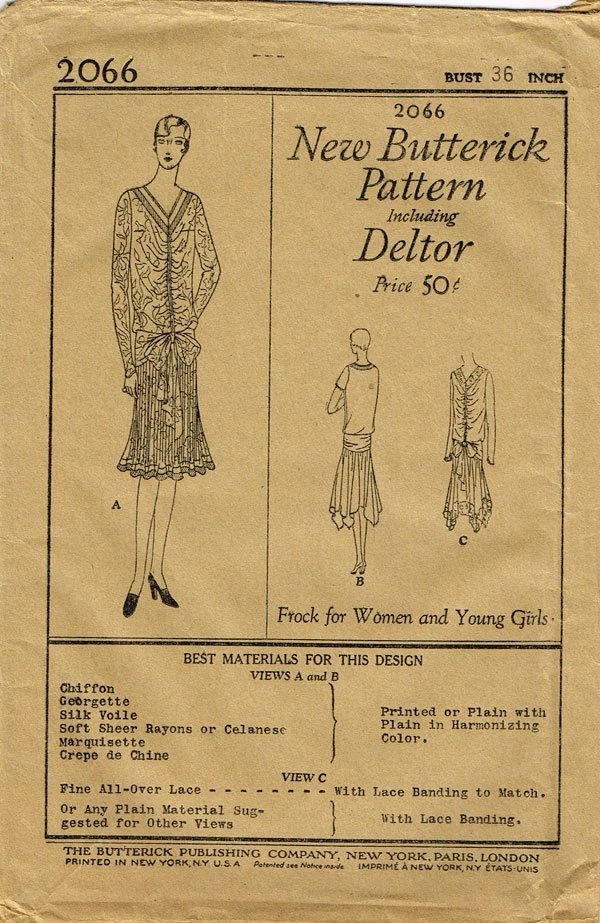 Butterick 2066 | Vintage Sewing Patterns | Fandom