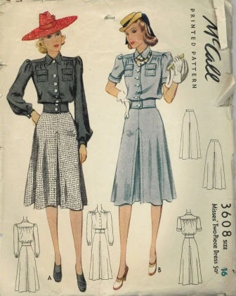 McCall 3608 | Vintage Sewing Patterns | Fandom