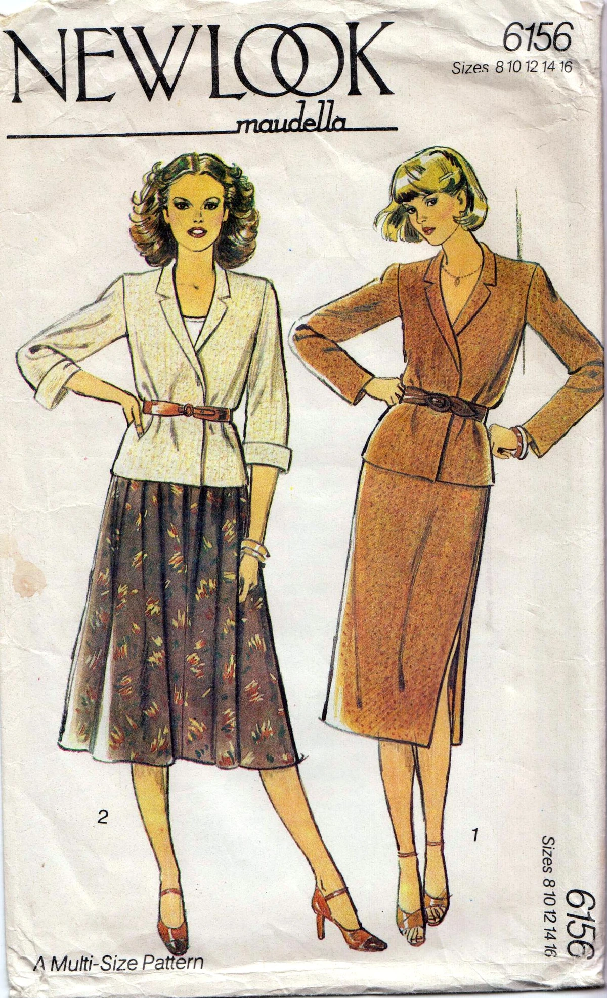 New Look 6156 | Vintage Sewing Patterns | Fandom