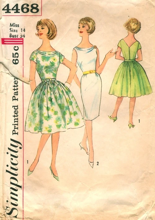 Simplicity 4468 | Vintage Sewing Patterns | Fandom