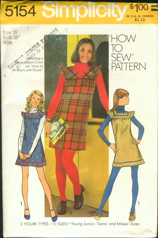 Simplicity 5154 | Vintage Sewing Patterns | Fandom