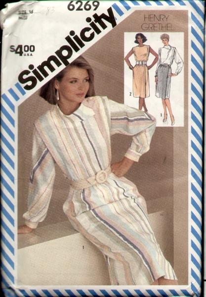 Simplicity 6269 A | Vintage Sewing Patterns | Fandom