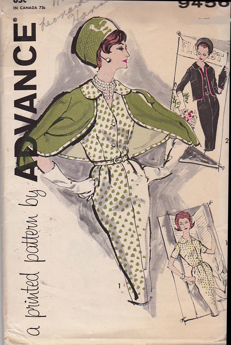 Advance 9456 | Vintage Sewing Patterns | Fandom