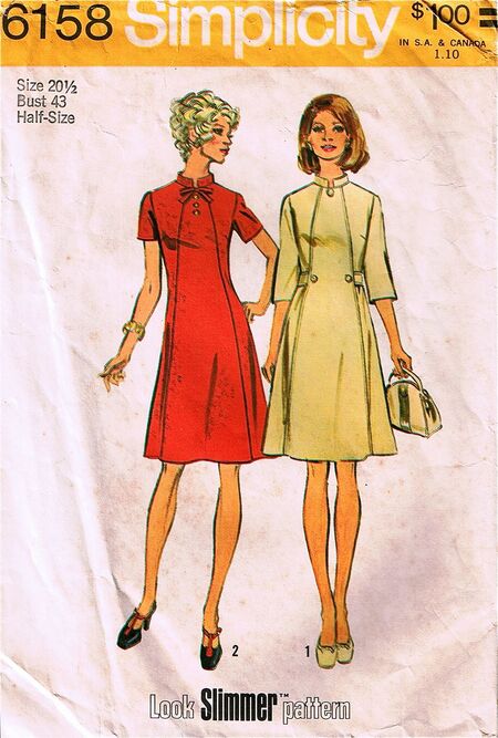 Simplicity 6158 | Vintage Sewing Patterns | Fandom