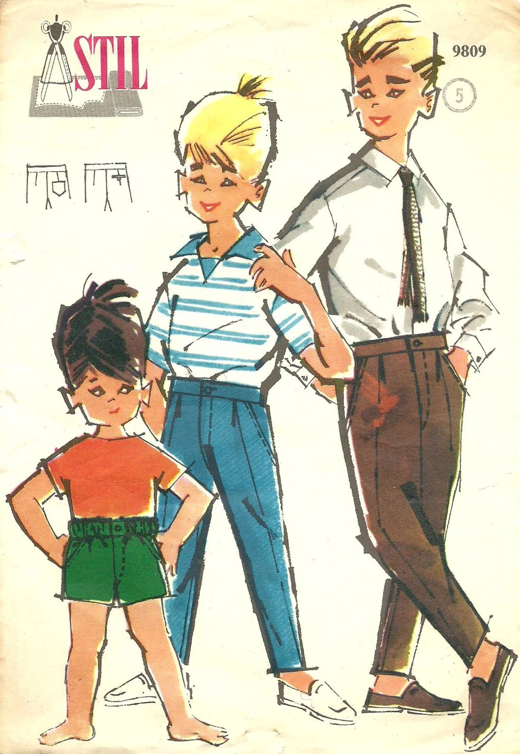 Stil 9809 | Vintage Sewing Patterns | Fandom