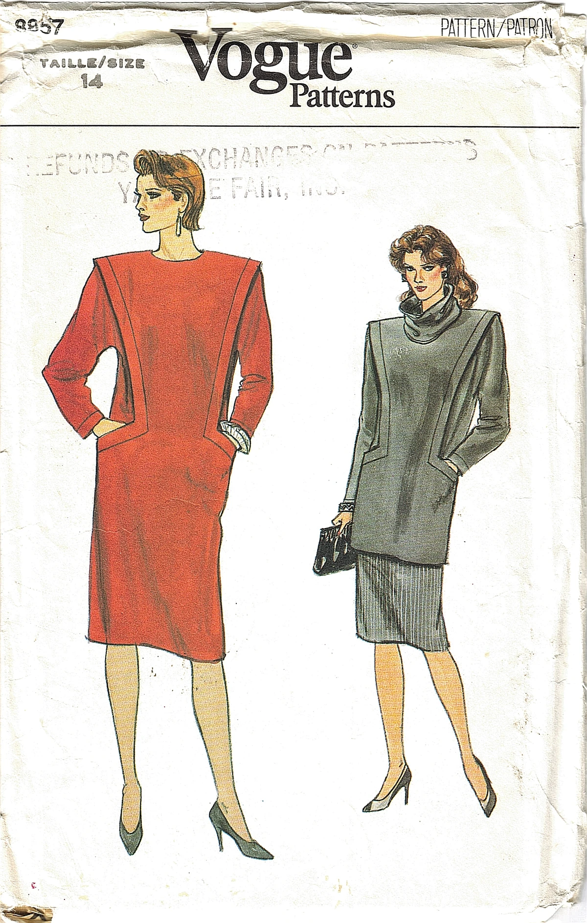 Vogue 8857 | Vintage Sewing Patterns | Fandom