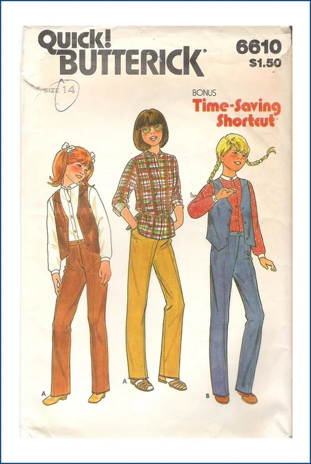 Butterick 6610 C | Vintage Sewing Patterns | Fandom