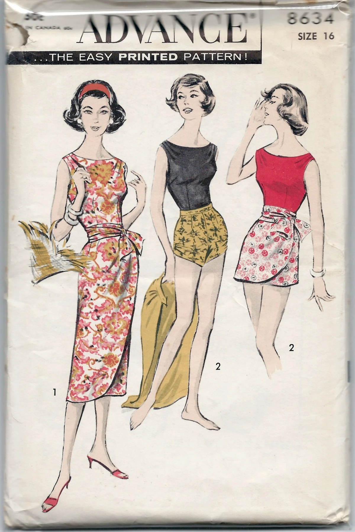 Advance 8634 | Vintage Sewing Patterns | Fandom