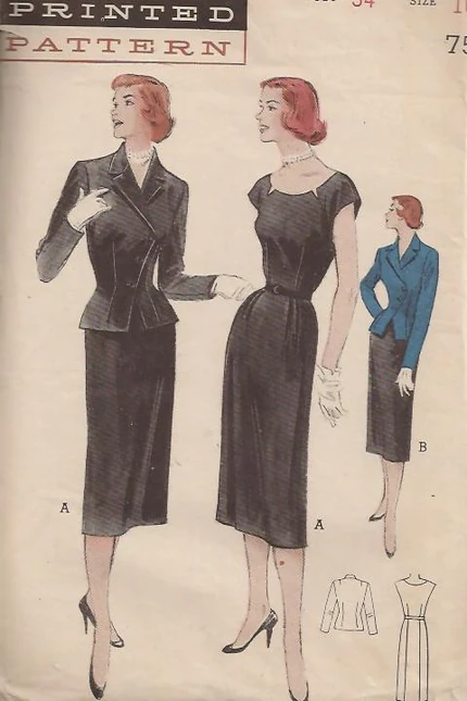 Butterick 5891 A | Vintage Sewing Patterns | Fandom