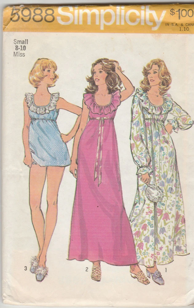 Simplicity 5988 | Vintage Sewing Patterns | Fandom