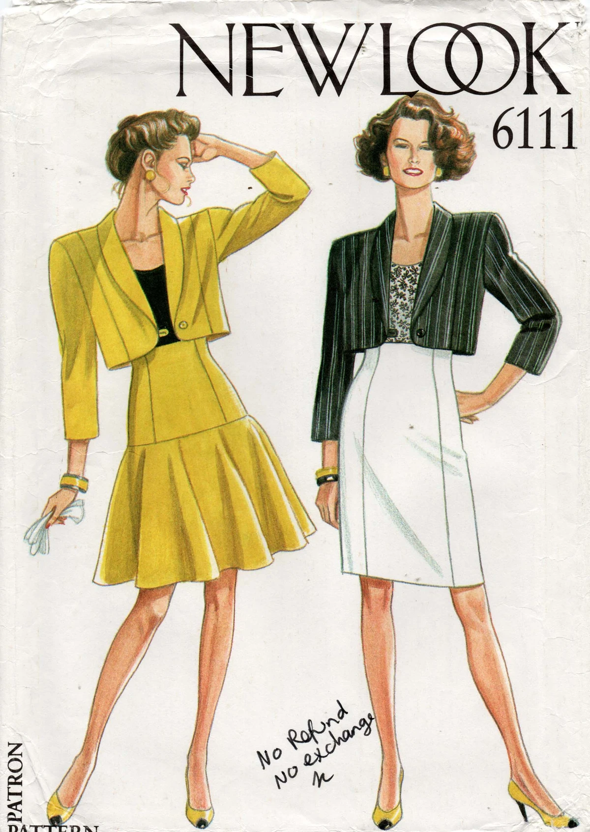 New Look 6111 | Vintage Sewing Patterns | Fandom