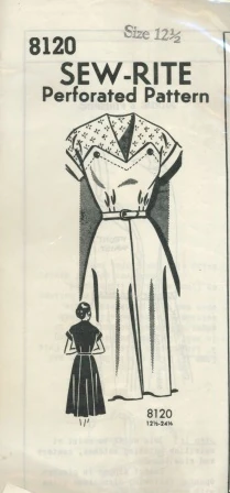 Sew-Rite 8120 | Vintage Sewing Patterns | Fandom