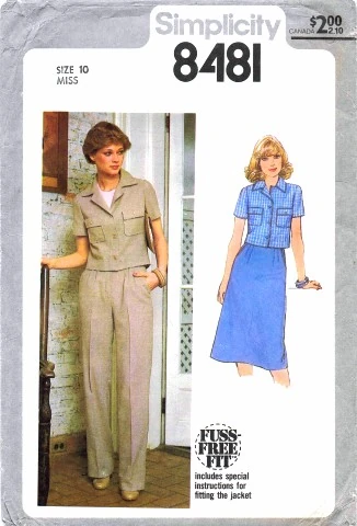 Simplicity 8481 A | Vintage Sewing Patterns | Fandom