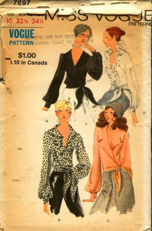 Vogue 7897 | Vintage Sewing Patterns | Fandom