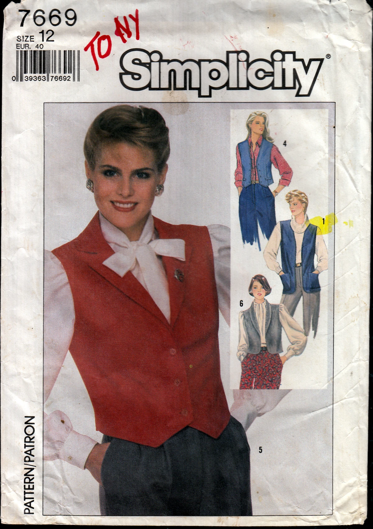 Simplicity 7669 | Vintage Sewing Patterns | Fandom