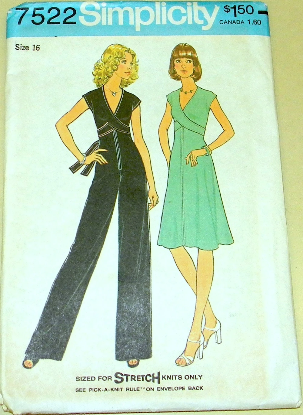 Simplicity 7522 A | Vintage Sewing Patterns | Fandom