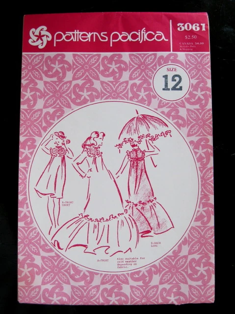 Patterns Pacifica 3061 | Vintage Sewing Patterns | Fandom
