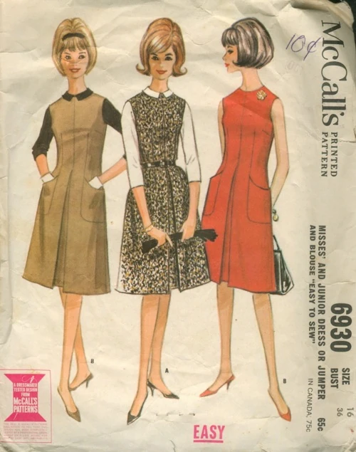 McCall's 6930 | Vintage Sewing Patterns | Fandom