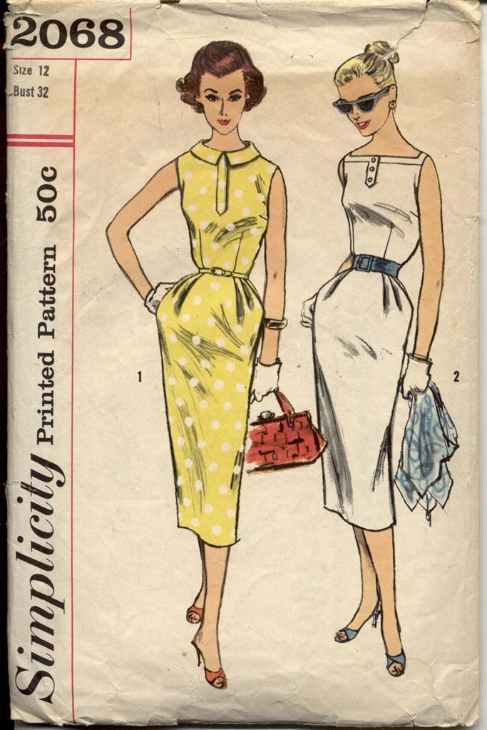 Simplicity 2068 | Vintage Sewing Patterns | Fandom