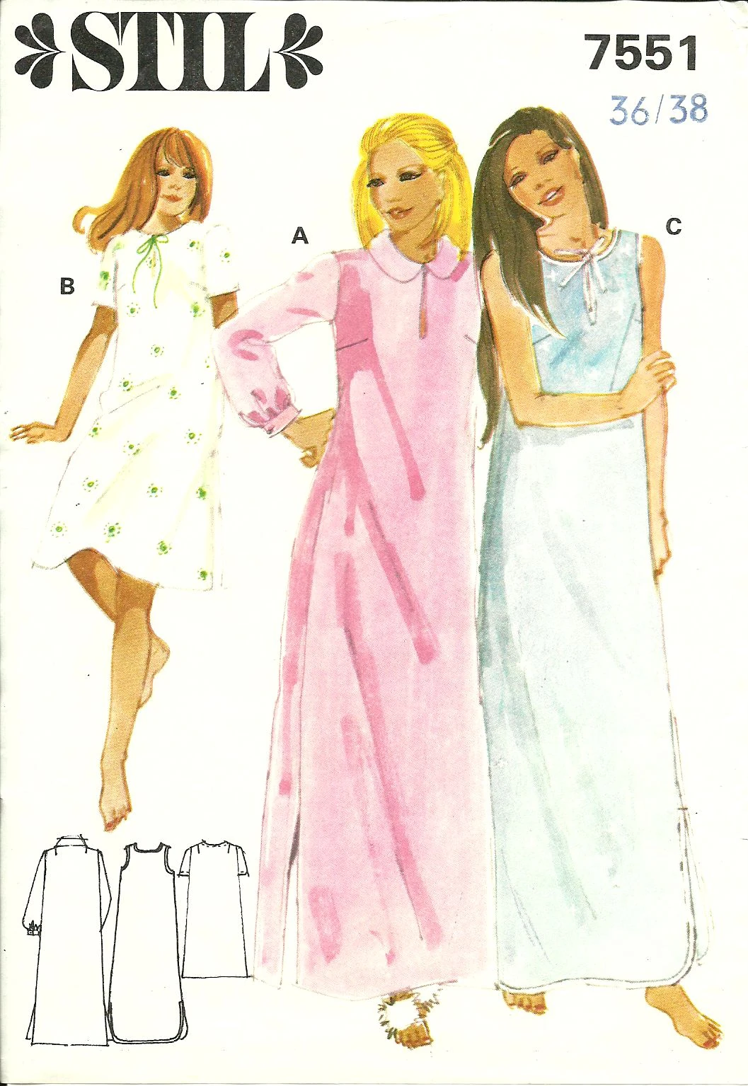 Stil 7551 | Vintage Sewing Patterns | Fandom