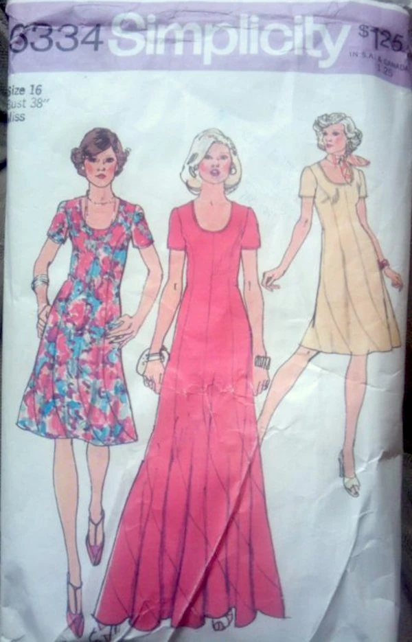 Simplicity 6334 B | Vintage Sewing Patterns | Fandom