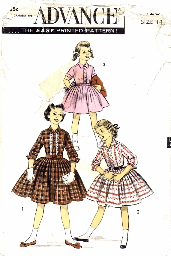 Advance 8023 | Vintage Sewing Patterns | Fandom