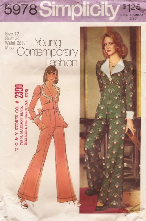 Simplicity 5978 | Vintage Sewing Patterns | Fandom