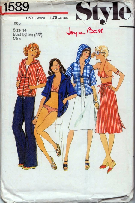 Style 1589 | Vintage Sewing Patterns | Fandom