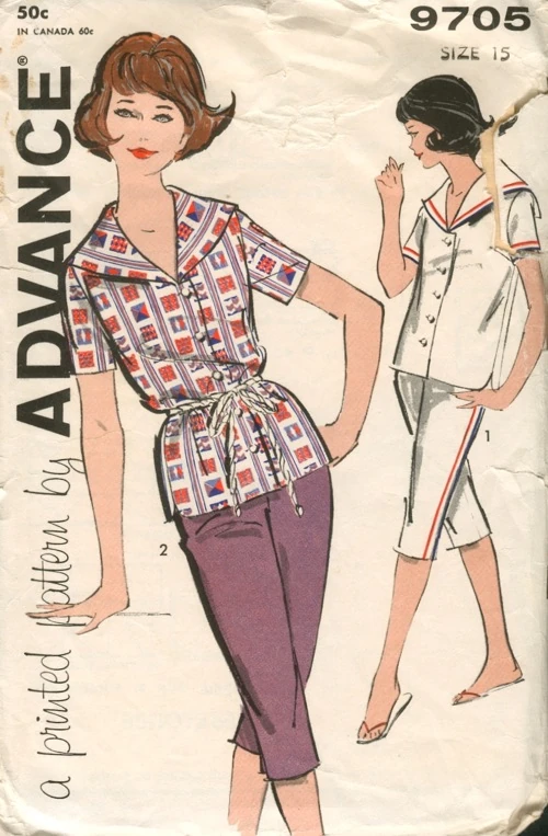 Advance 9705 | Vintage Sewing Patterns | Fandom