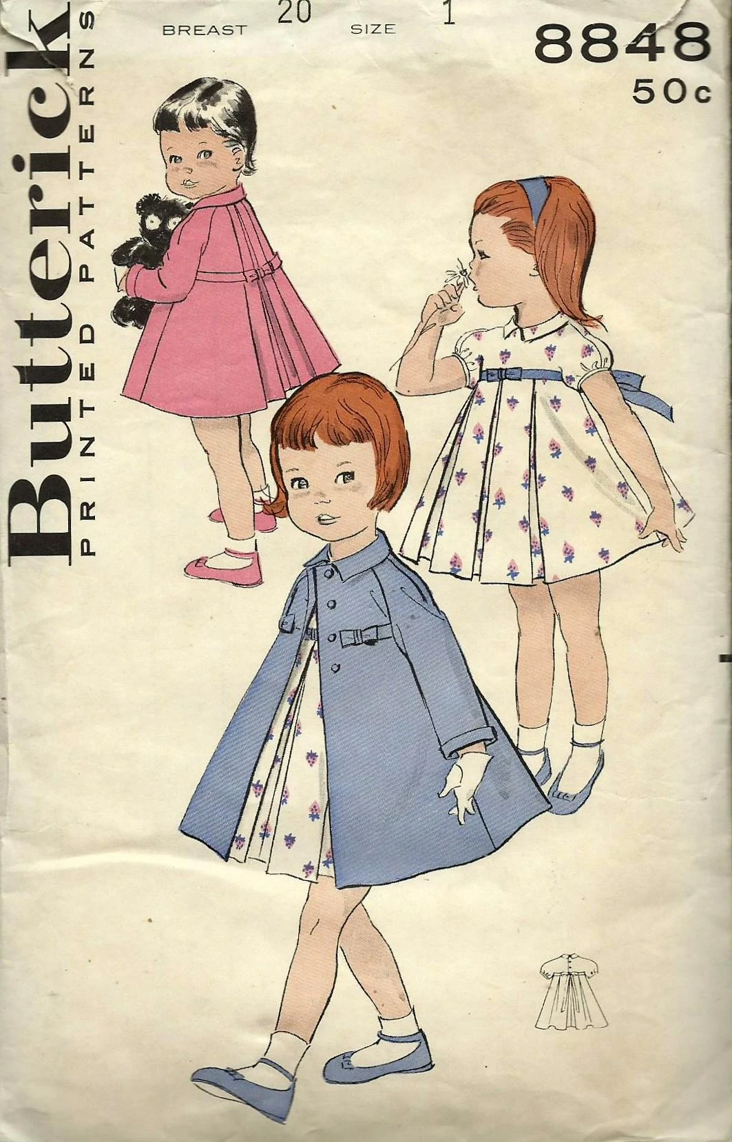 Butterick 8848 A | Vintage Sewing Patterns | Fandom