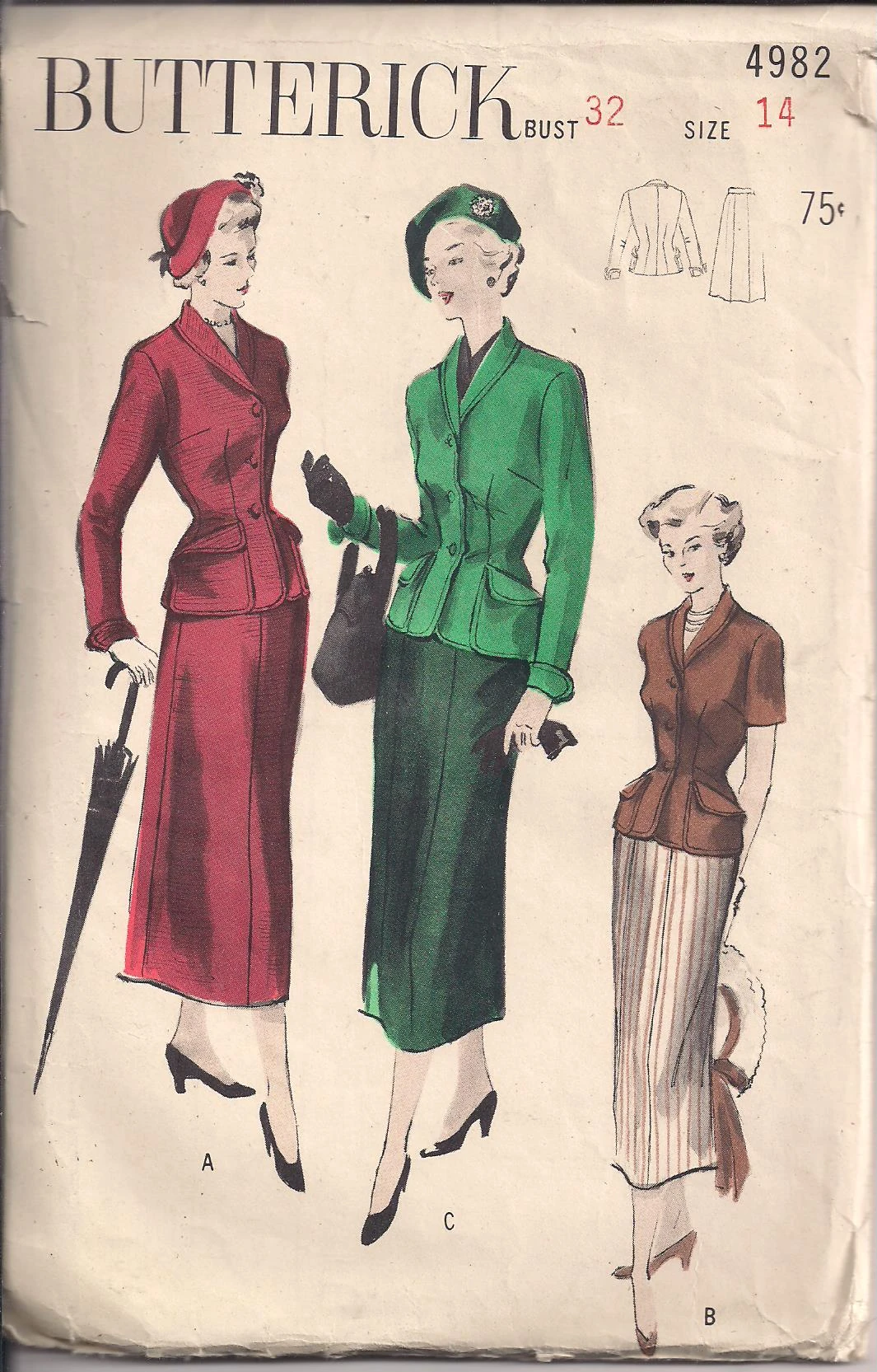 Butterick 4982 | Vintage Sewing Patterns | Fandom