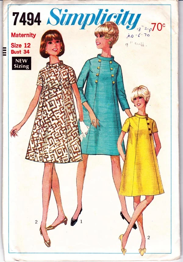 Simplicity 7494 | Vintage Sewing Patterns | Fandom