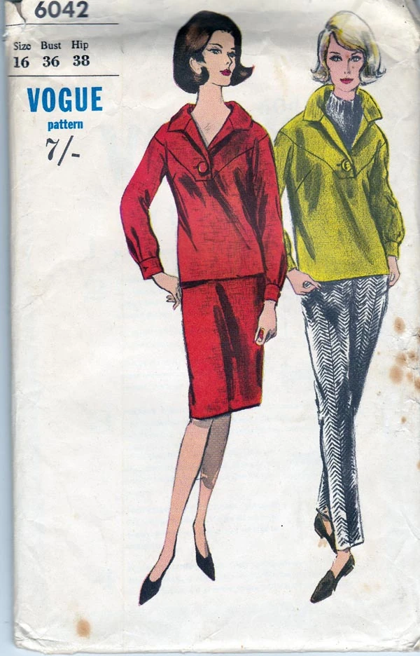 Vogue 6042 A | Vintage Sewing Patterns | Fandom