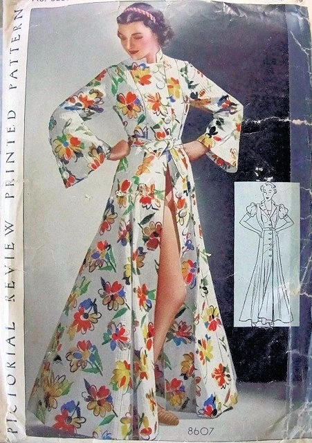 Pictorial Review 8607 | Vintage Sewing Patterns | Fandom