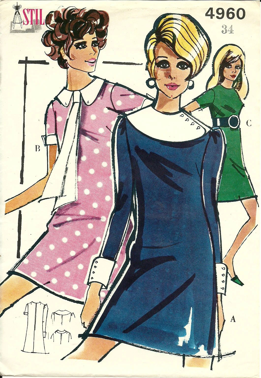 Stil 4960 | Vintage Sewing Patterns | Fandom