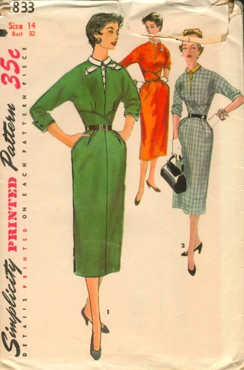 Simplicity 4833 A | Vintage Sewing Patterns | Fandom
