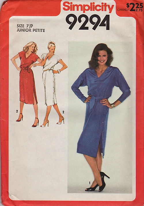 Simplicity 9294 B | Vintage Sewing Patterns | Fandom