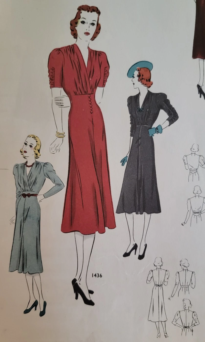 Hollywood 1436 A | Vintage Sewing Patterns | Fandom